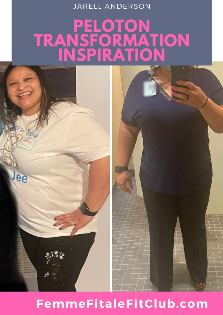 Peloton Transformation – Jarell Anderson - Femme Fitale Fit Club Blog