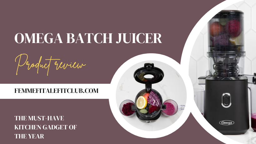 Omega Batch Juicer: The Must-Have Kitchen Gadget of the Year - Femme ...